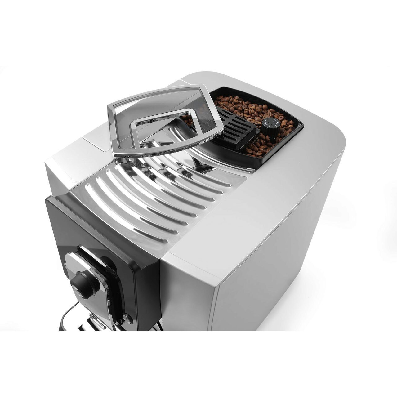 Aparat cafea automat, Hendi One Touch, 1400 W, rasnita inclusa, negru ...