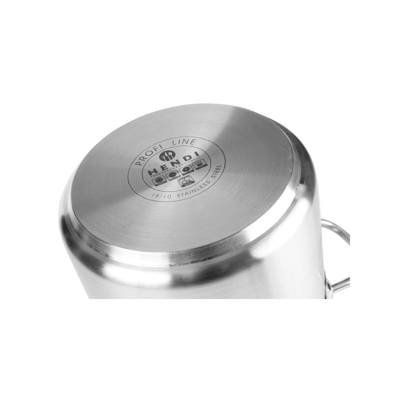 Oala cu capac 10 Lit, 28 cm diametru x17 cm inaltime, inox, gama Hendi ...