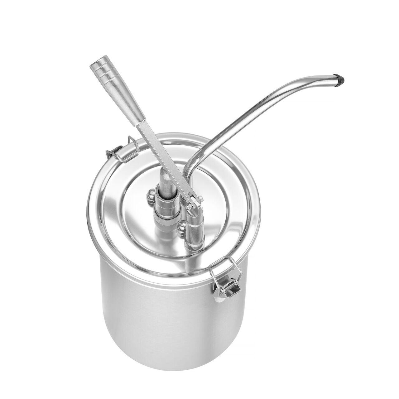 Recipient pentru sos din oțel inoxidabil cu dozator, Hendi, 4,5 L, (H ...