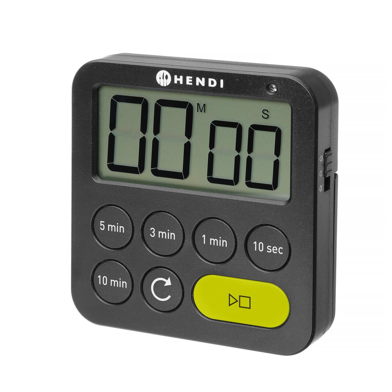 Timer digital HENDI, Negru, 82x20x(H)88mm| Livrare rapida | Rate fara ...