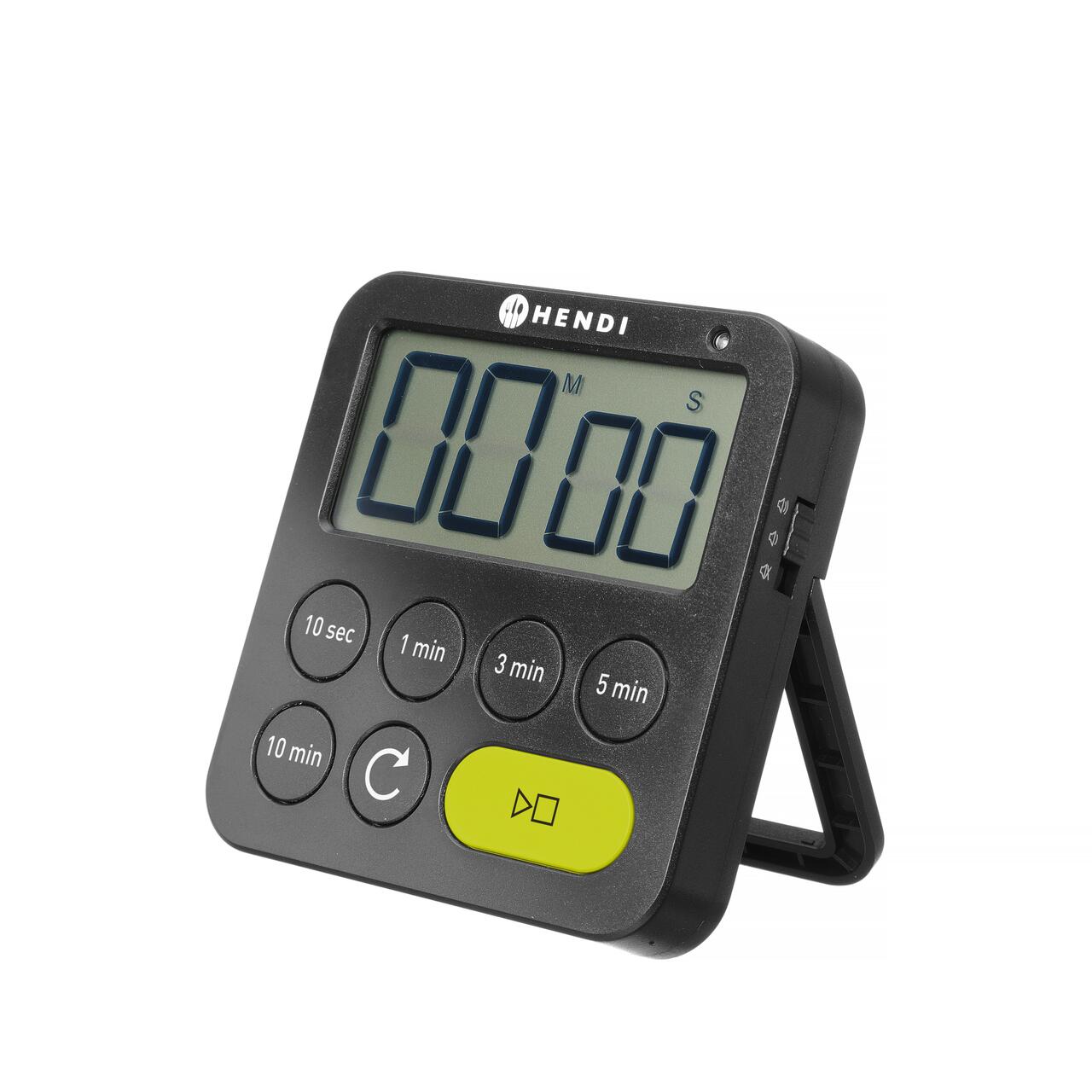 Timer digital HENDI, Negru, 82x20x(H)88mm| Livrare rapida | Rate fara ...