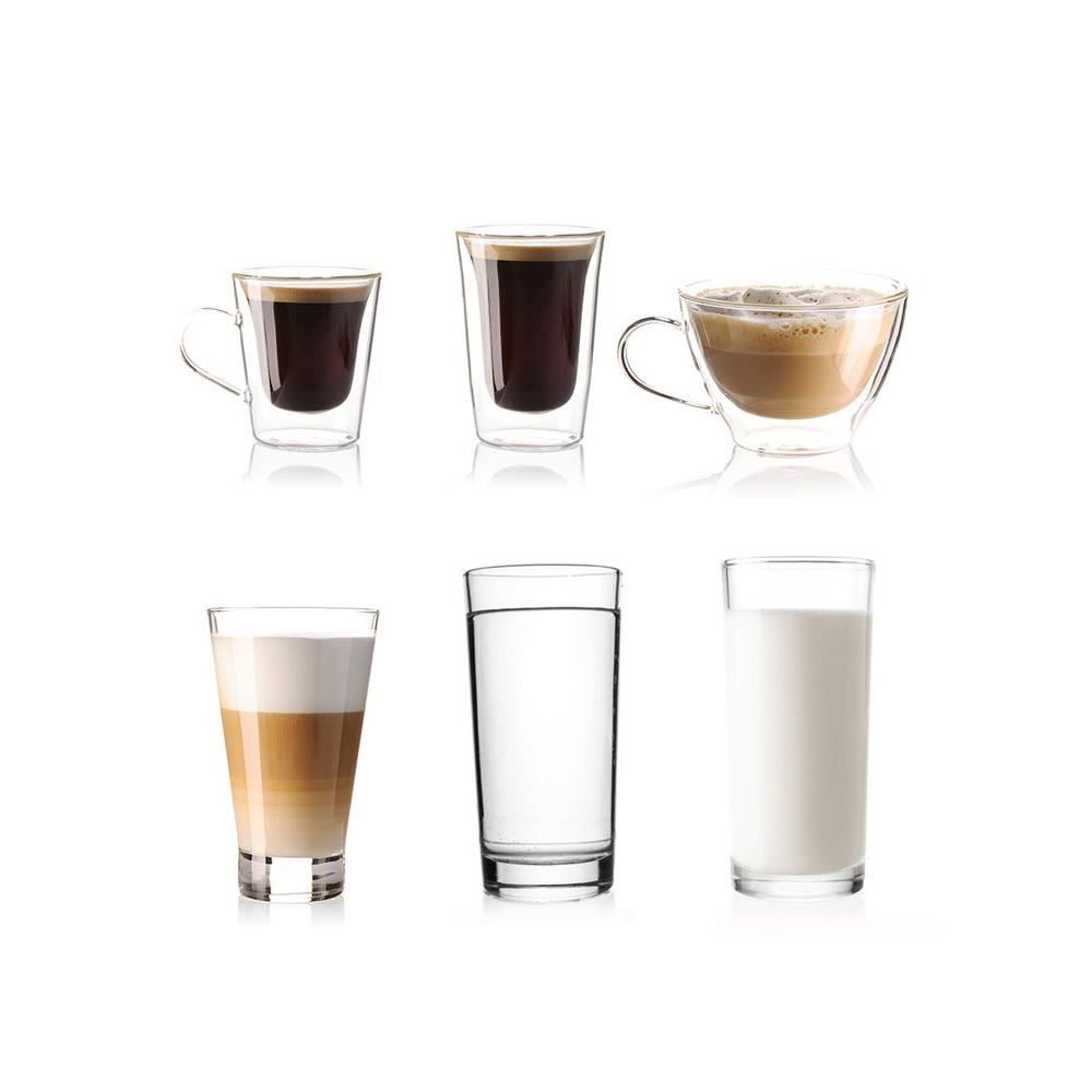 Aparat cafea automat, Hendi Profi Line, 1400 W, rasnita inclusa, negru ...