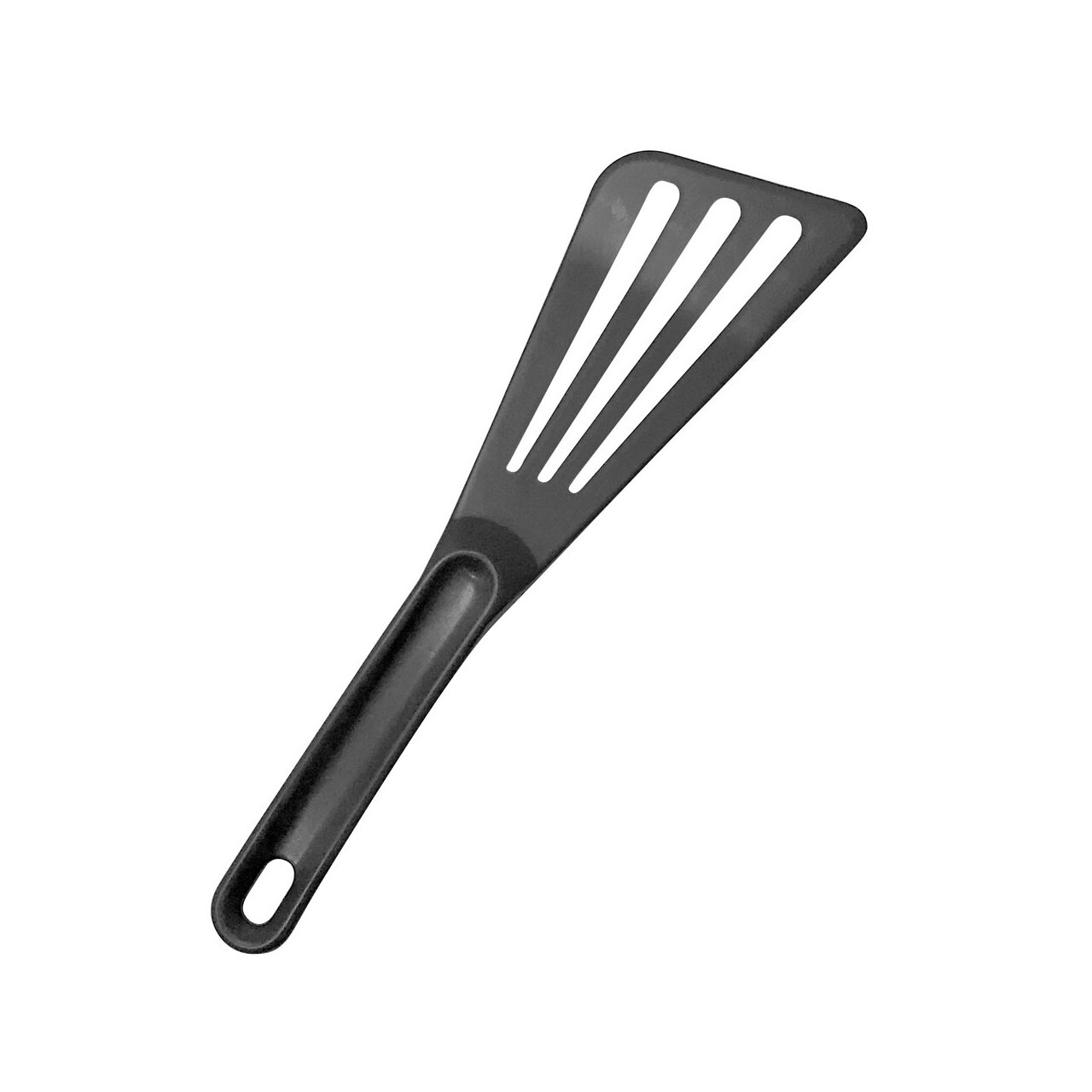 Spatula perforata Hendi, termorezistenta pana la 240 gr C, 30 cm, Negru ...