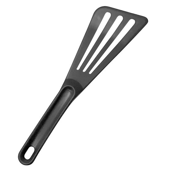 Spatula perforata Hendi, termorezistenta pana la 240 gr C, 30 cm, Negru ...