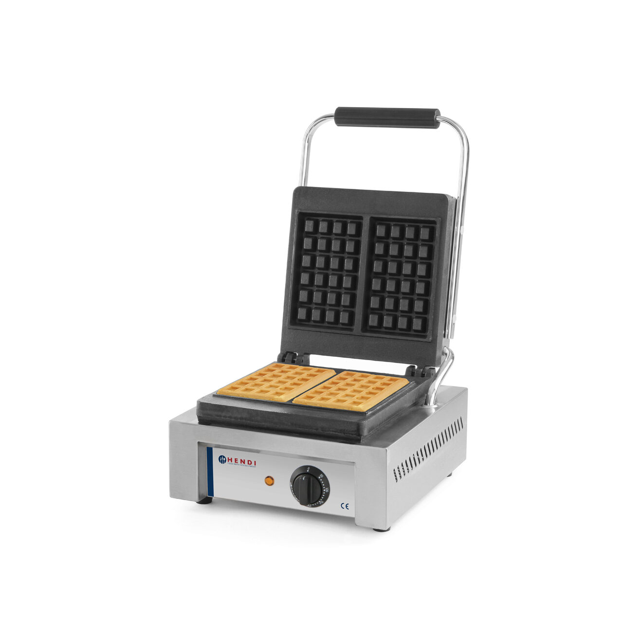 Aparat preparare vafe/waffles, profesional, Hendi, 1500W, suprafata ...