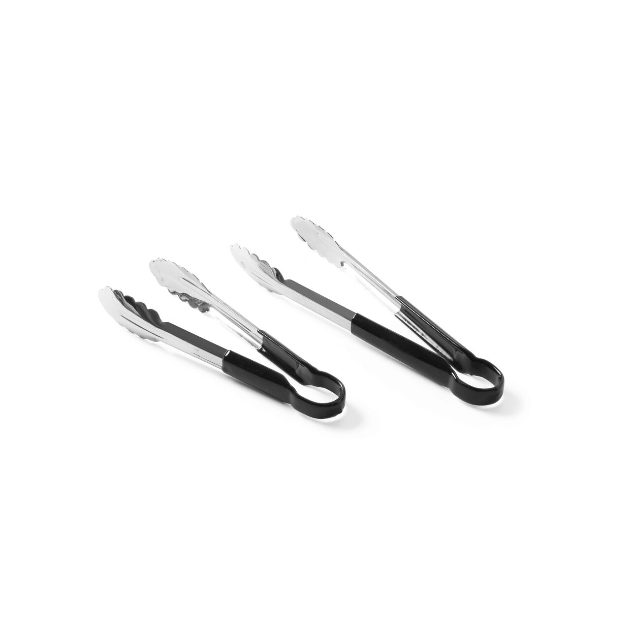 Cleste servire universal 30 cm, Hendi, inox, maner PVC negru | Livrare ...