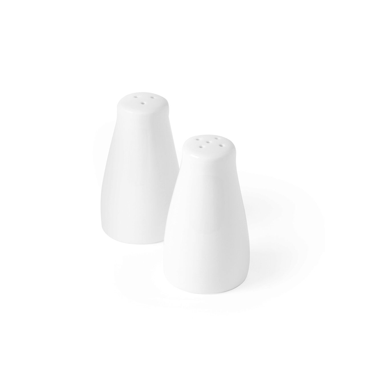 Set condimente din portelan, 2 piese, Hendi, pentru sare si piper ...