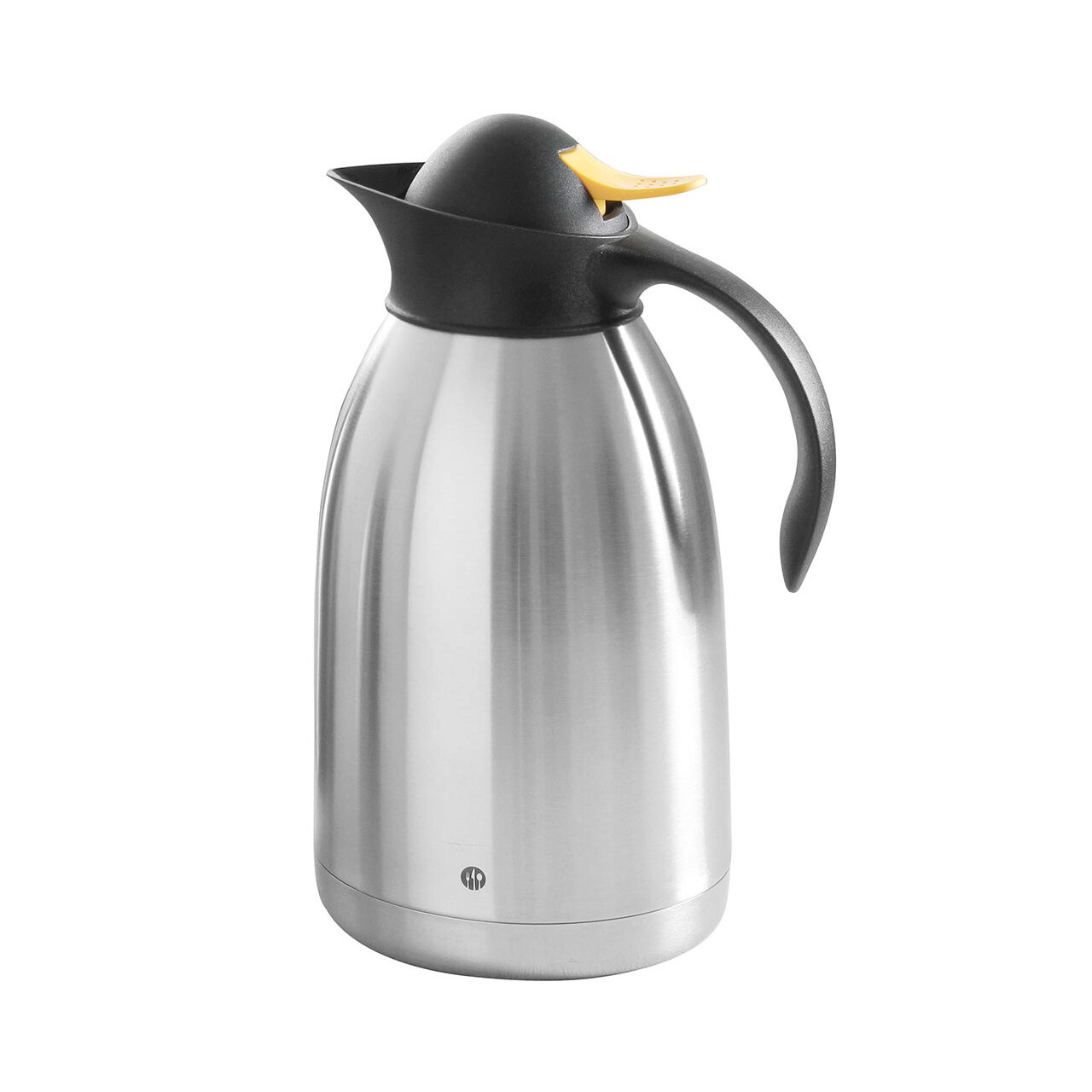 Cana termos 2 lt, pereti dubli din inox, Hendi, cu sistem apasare ...